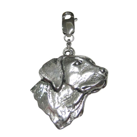 Kiola Designs | Accessories | Labrador Dog Head Pendant Zipper Pull ...